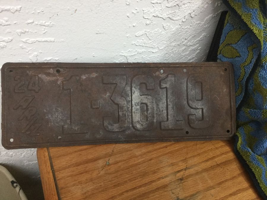 OLD ARIZONA LICENSE PLATES- 1924 thru the 1950's. - The Packrats Den